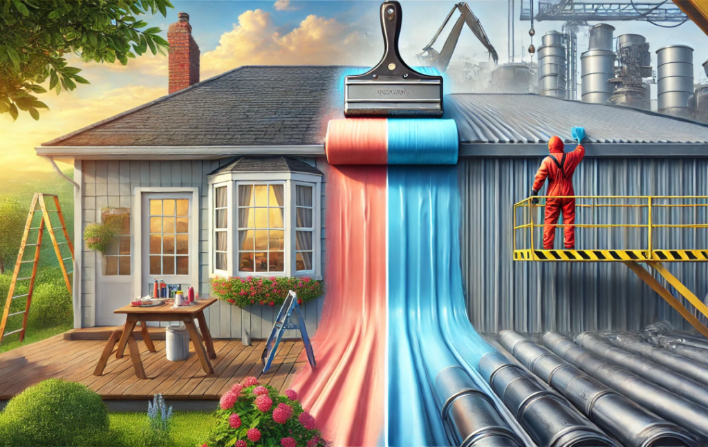 Understanding the Difference Between Paint and Coatings